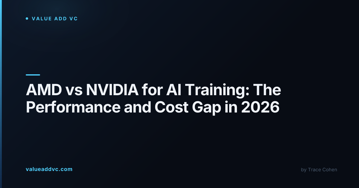 AMD vs NVIDIA for AI Training: The Performance and Cost Gap in 2026 ...