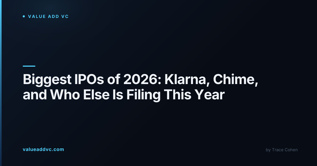 Biggest IPOs of 2026: Klarna, Chime, and Who Else Is Filing This Year ...