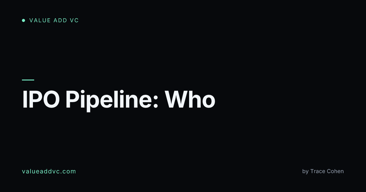 IPO Pipeline: Who's Going Public This Week and What to Expect (2026-W20 ...