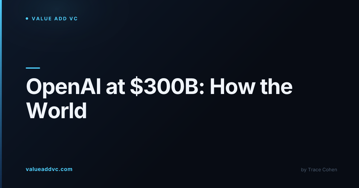 OpenAI Valuation $300 Billion: How the World's Most Valuable AI Company ...