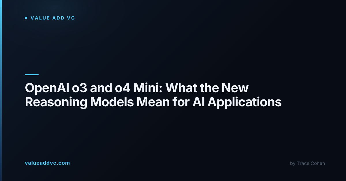 OpenAI o3 Reasoning Model and o4 Mini: What They Mean for AI ...